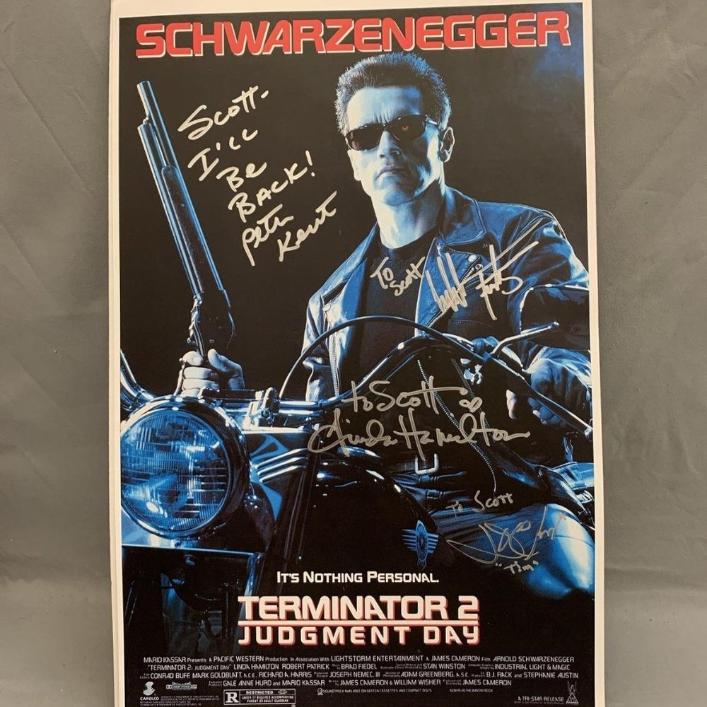 Vintage Collectible Movie Poster "Terminator" - Gem